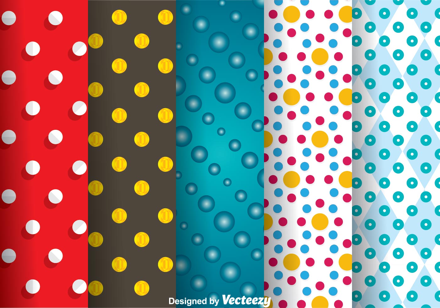 Dot Pattern Set - Download Free Vector Art, Stock Graphics & Images