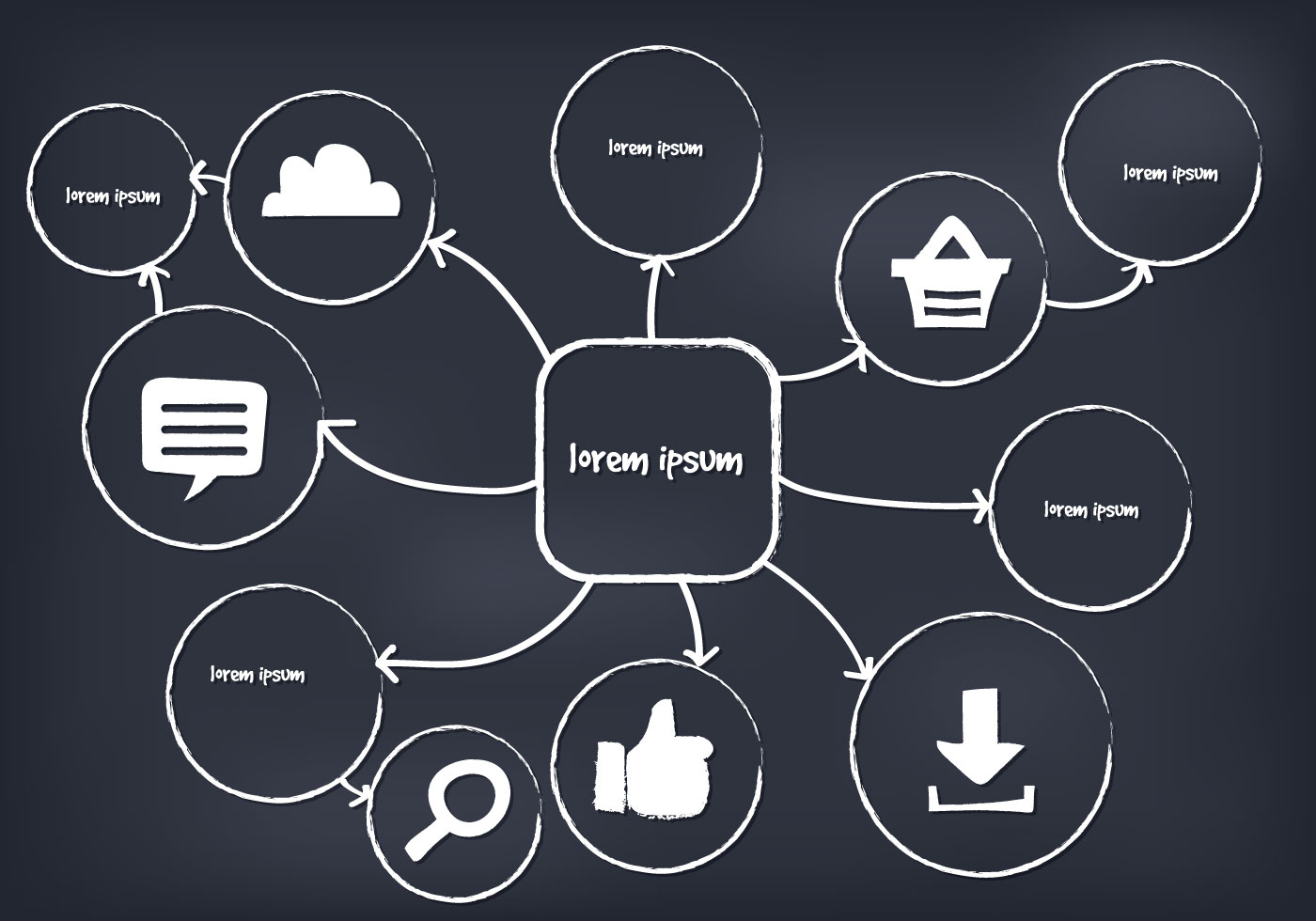 Mind Map Vector - Download Free Vector Art, Stock Graphics & Images Mind Map Vector - Download Free Vector Art, Stock Graphics & Images