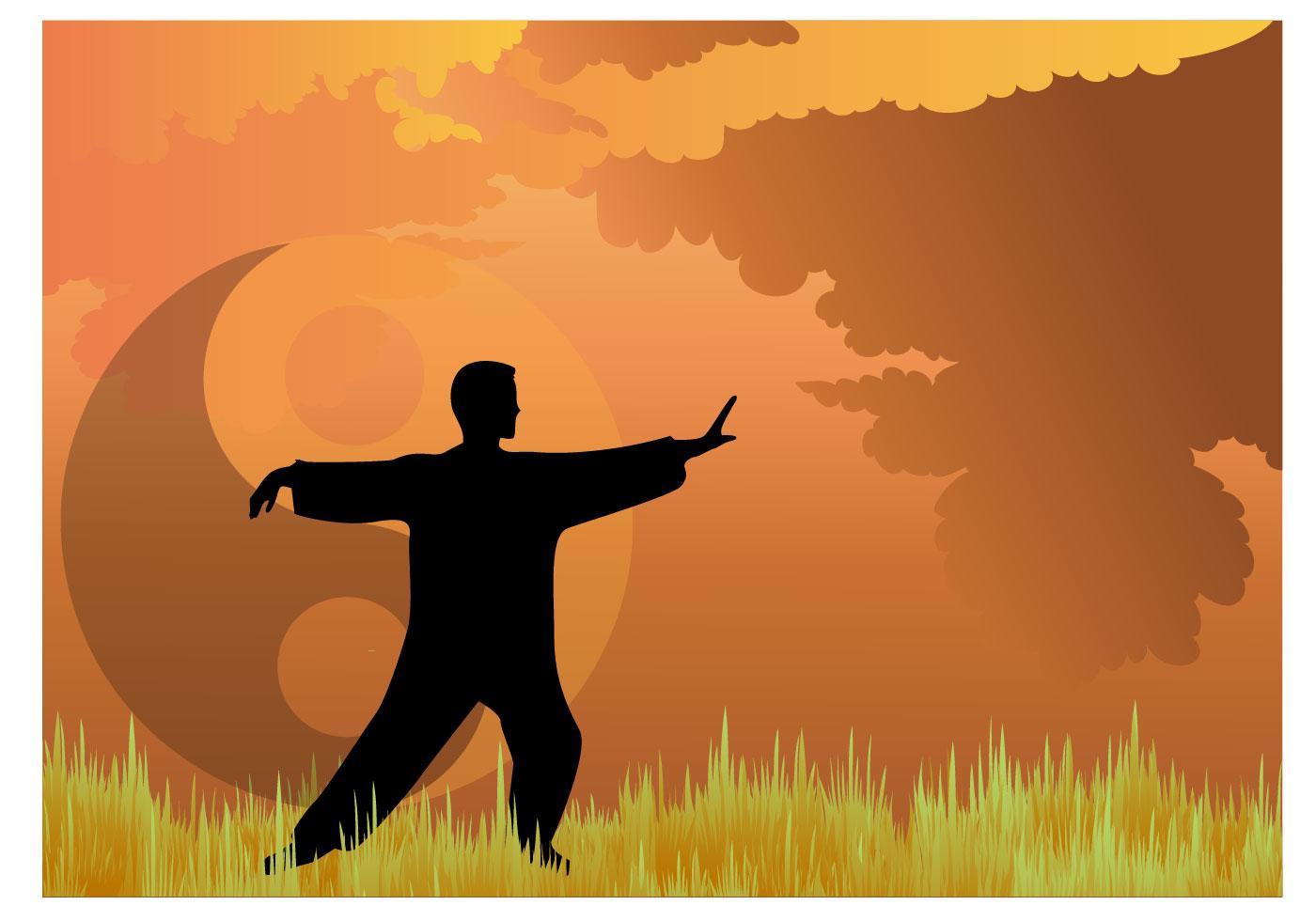 Tai Chi Vector 103963 Vector Art At Vecteezy