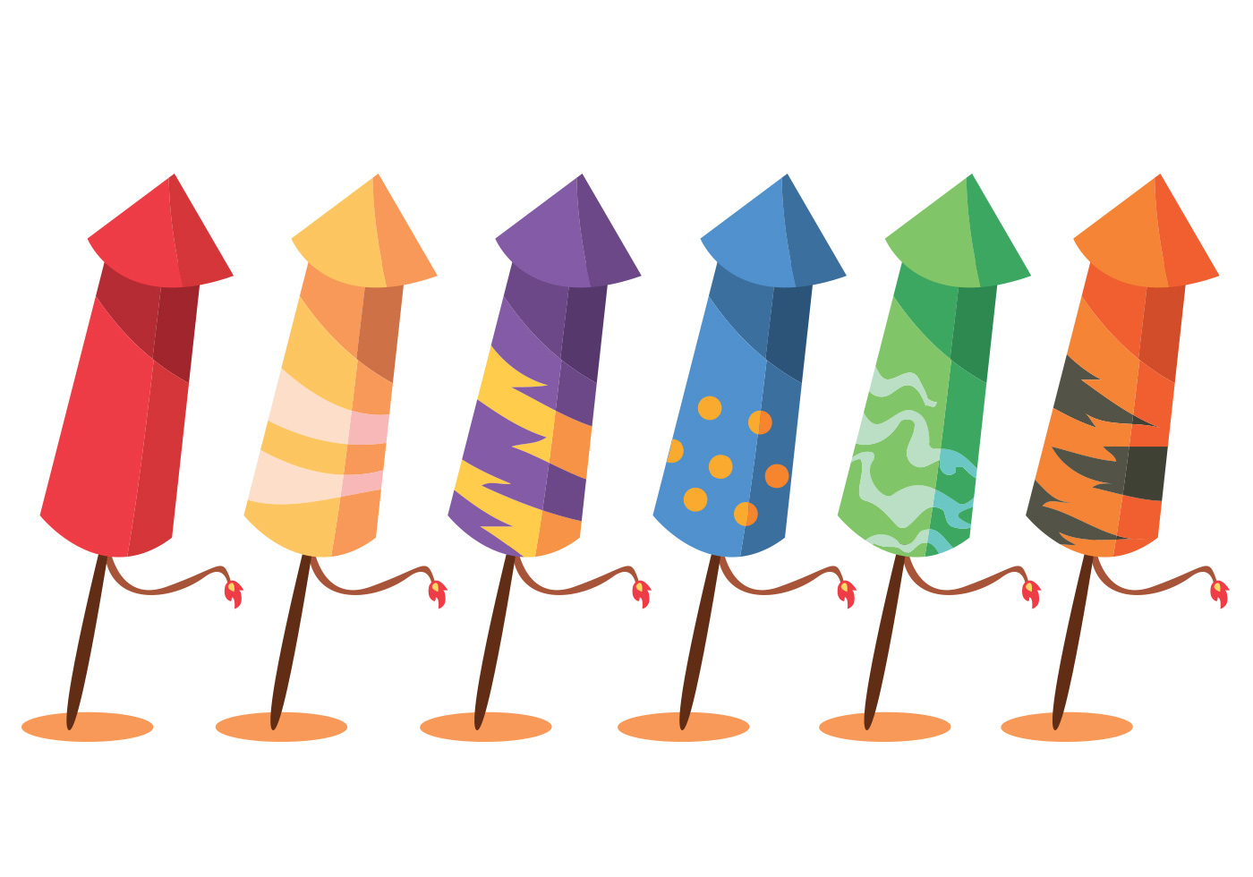 Fire Crackers Vector Set 107046 Vector Art at Vecteezy Fire Crackers Vector Set 107046 Vector Art at Vecteezy