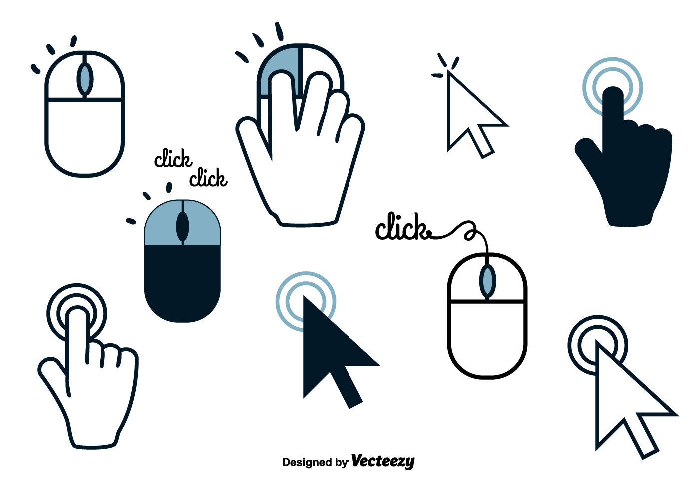 Mouse Click Vector 107564 Vector Art at Vecteezy Mouse Click Vector 107564 Vector Art at Vecteezy