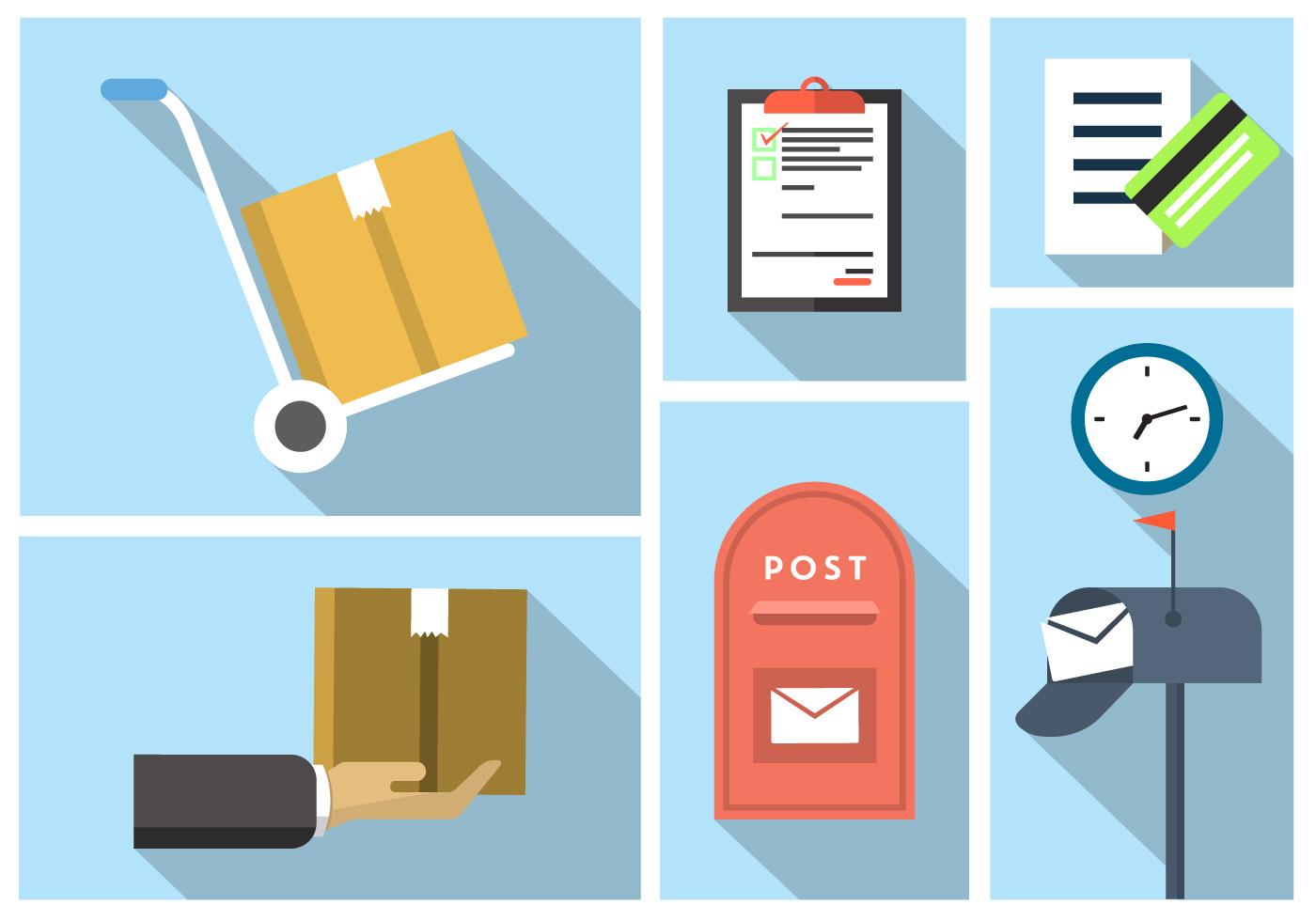 Postal Vector Elements 107610 Vector Art at Vecteezy