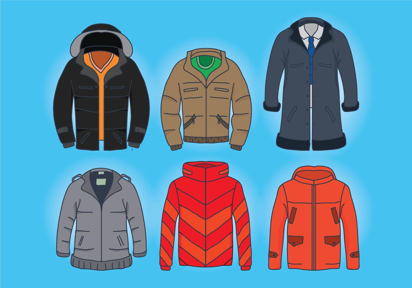 Winter Coat Vectors 107970 Vector Art At Vecteezy