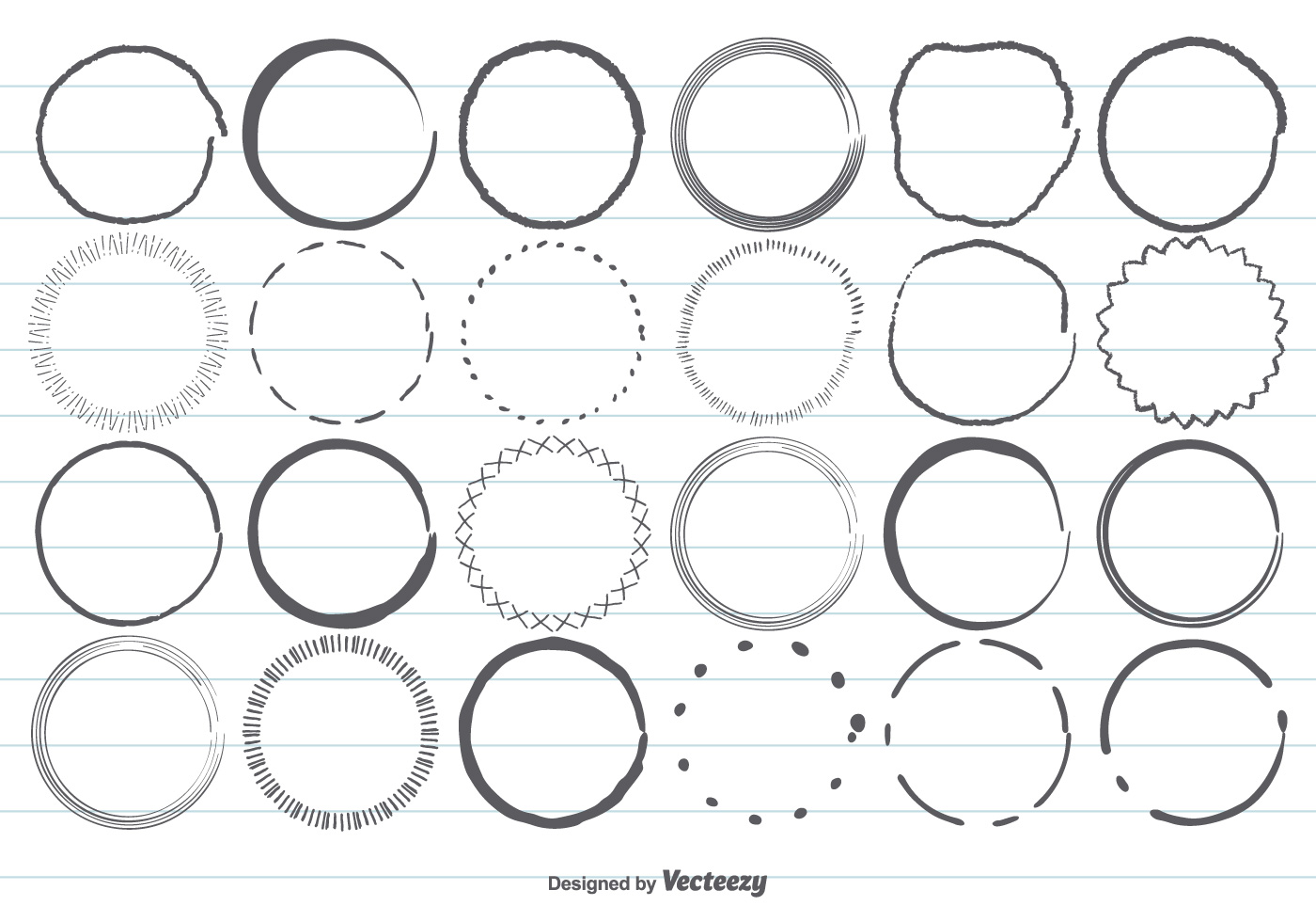 Hand Drawn Circle Shape Set 108326 Vector Art at Vecteezy Hand Drawn Circle Shape Set 108326 Vector Art at Vecteezy