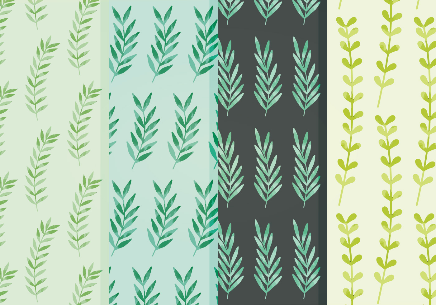 Vector Leaves Patterns 108660 Vector Art at Vecteezy