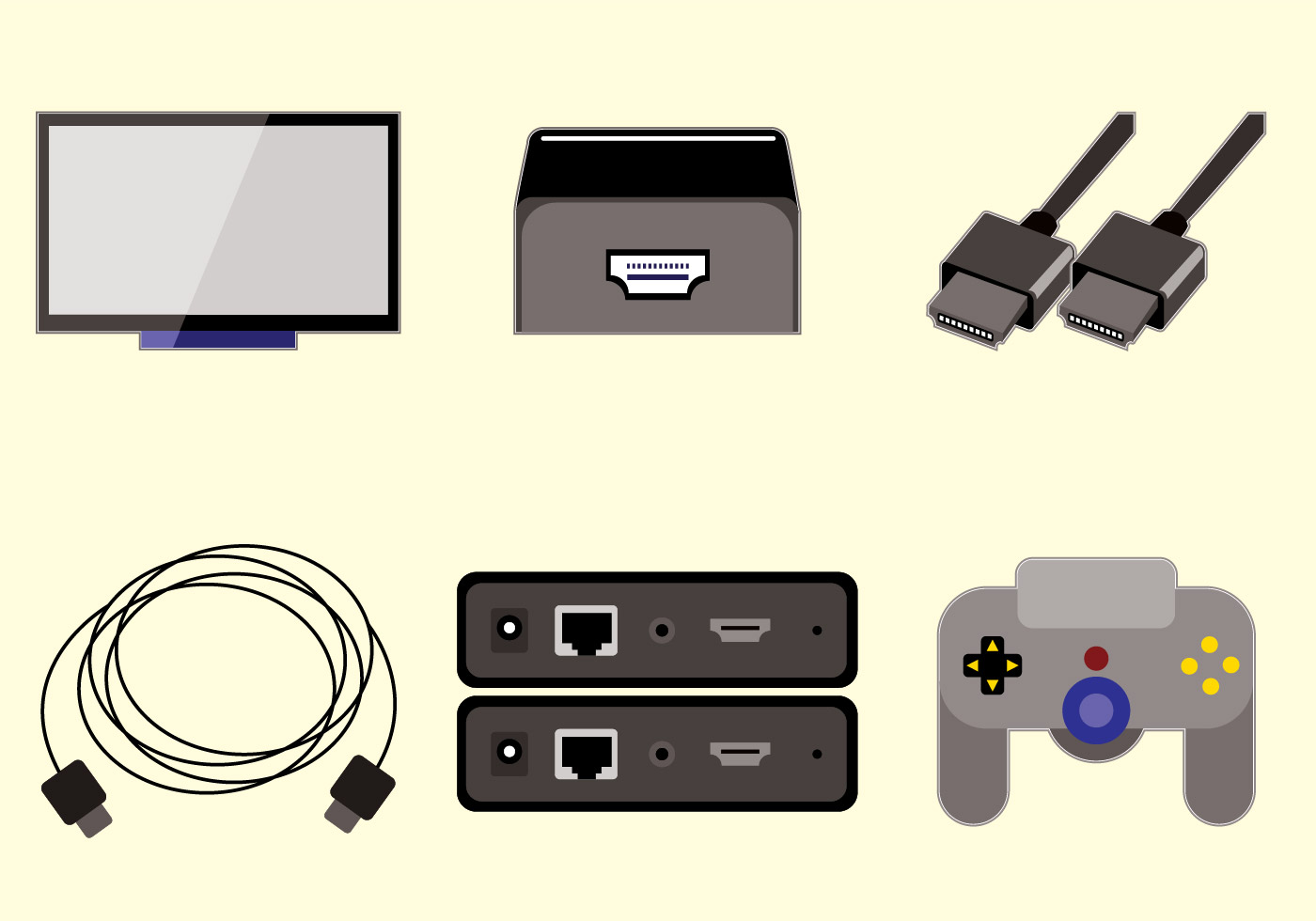 Hdmi Vector 108877 Vector Art At Vecteezy