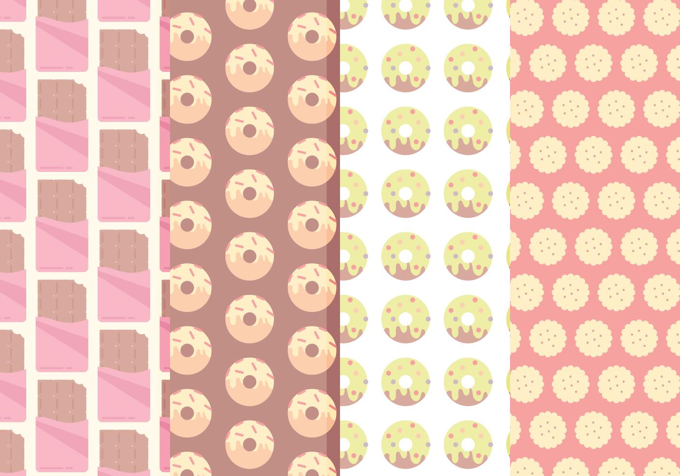 Vector Sweets Patterns 109235 Vector Art at Vecteezy