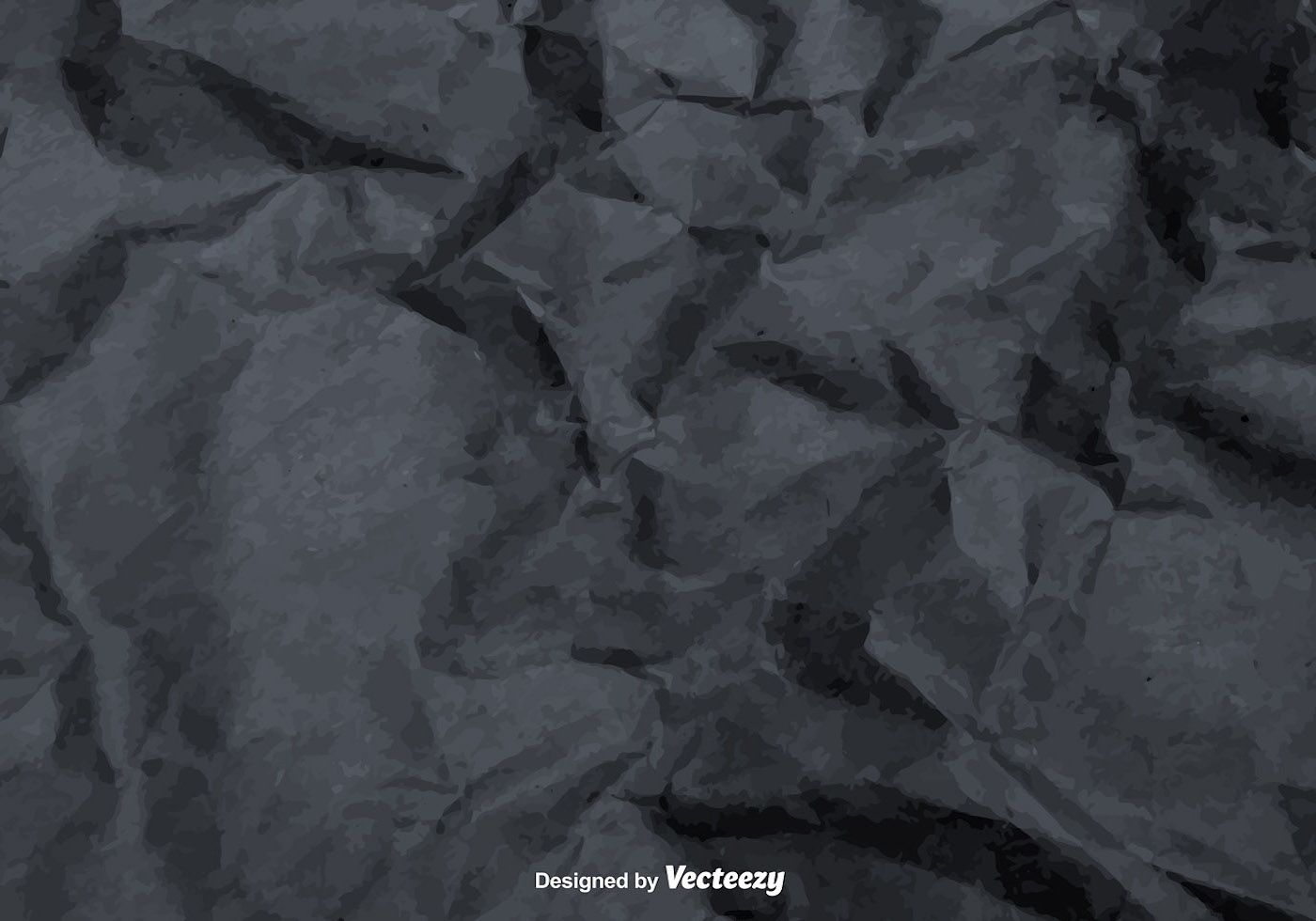Vector Gray Crumpled Paper Texture - Download Free Vector Art, Stock ...