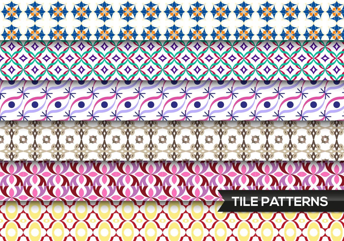 Tile Patterns Vector Free 110026 Vector Art at Vecteezy