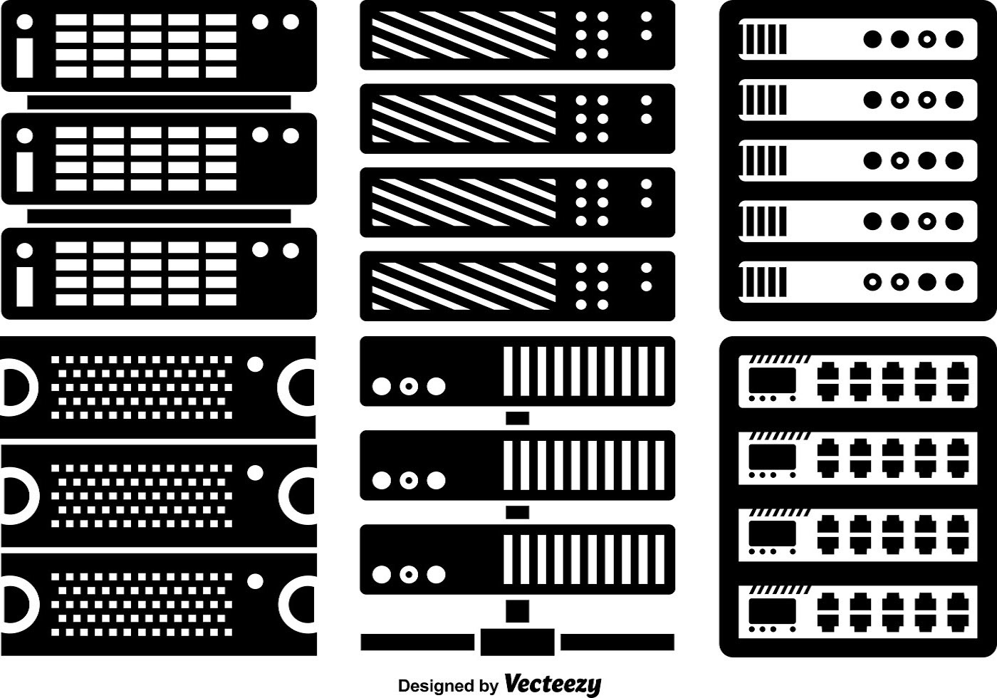 Vector server rack icons 110423 Vector Art at Vecteezy Vector server rack icons 110423 Vector Art at Vecteezy
