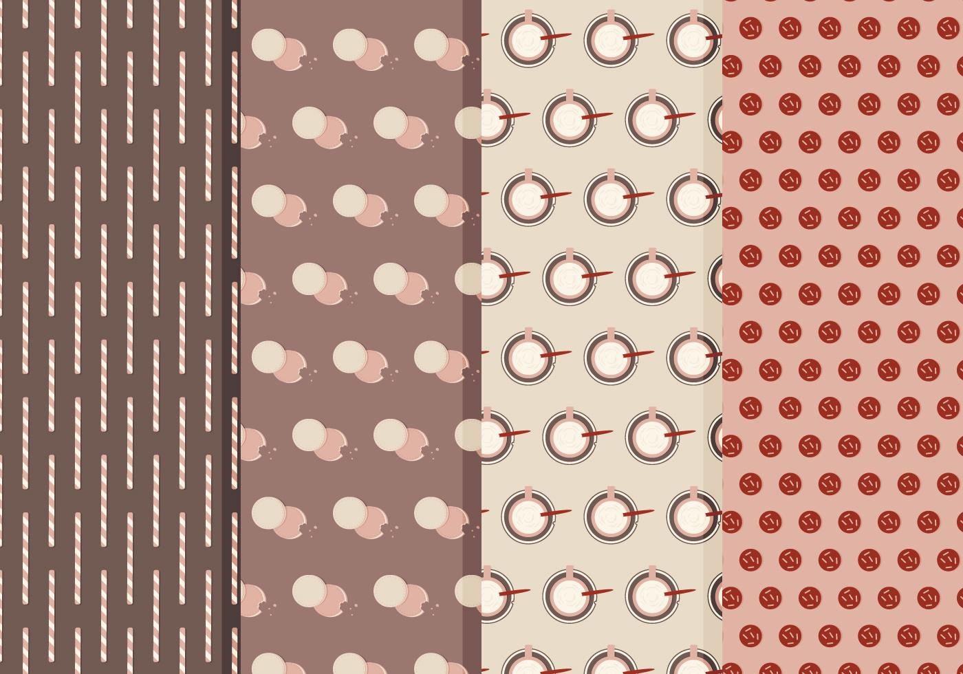 Vector Sweets Patterns 110780 Vector Art at Vecteezy