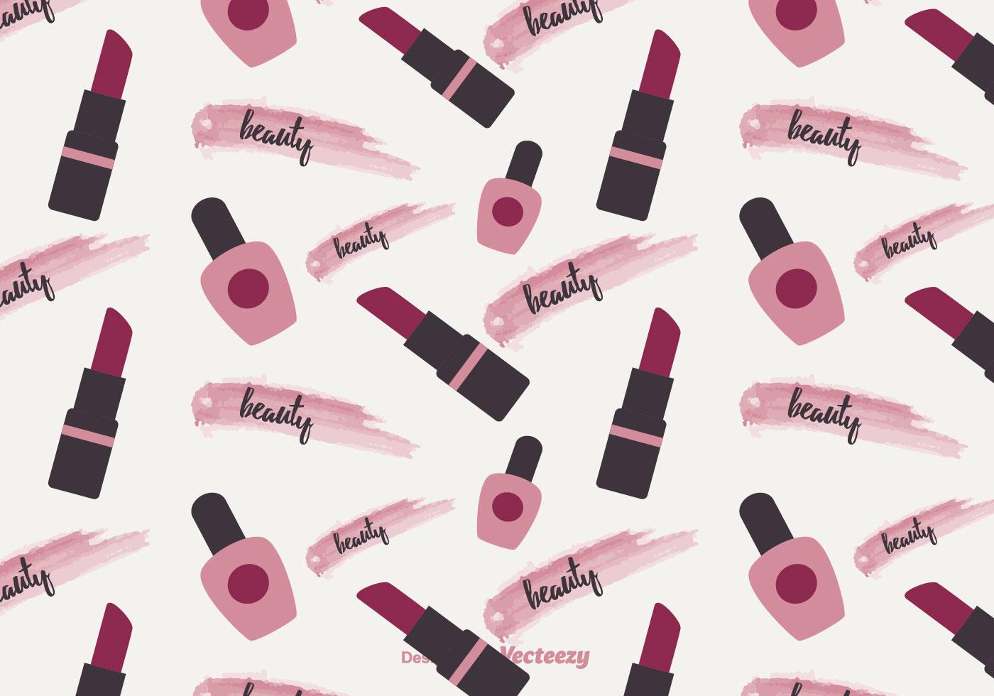 Make Up Vector Pattern 111237 Vector Art at Vecteezy