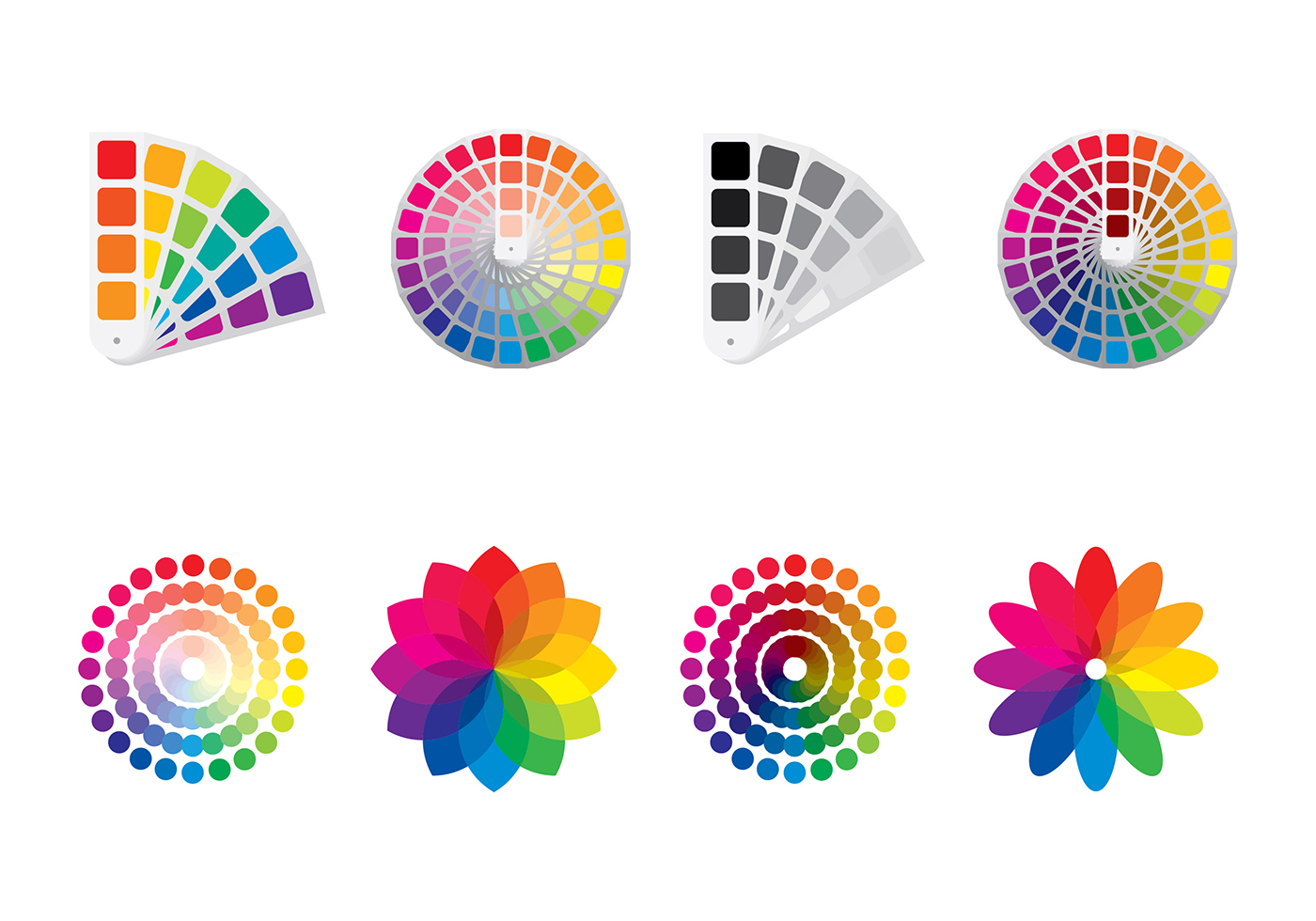 COLOR SWATCHES VECTOR 112402 Vector Art at Vecteezy