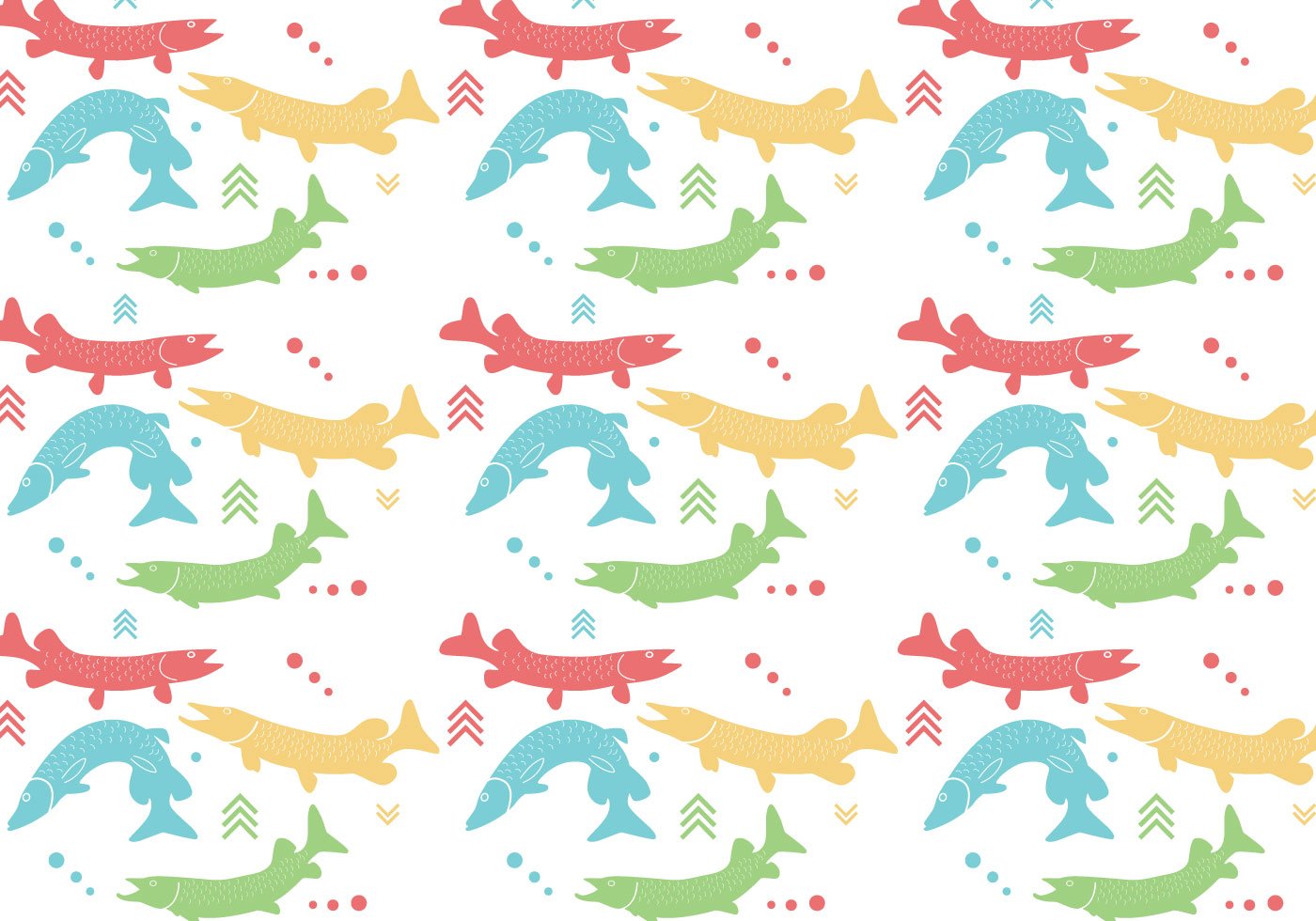 Pike Pattern Vector 112970 Vector Art at Vecteezy