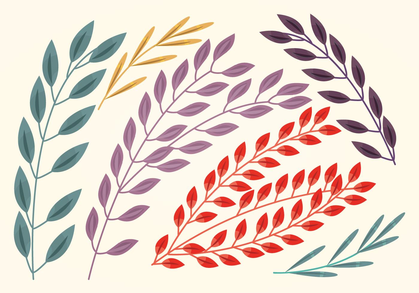 Vector Branches Set 113153 Vector Art at Vecteezy