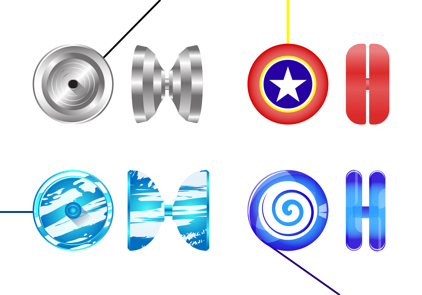 Free Yoyo Vector 113536 Vector Art at Vecteezy