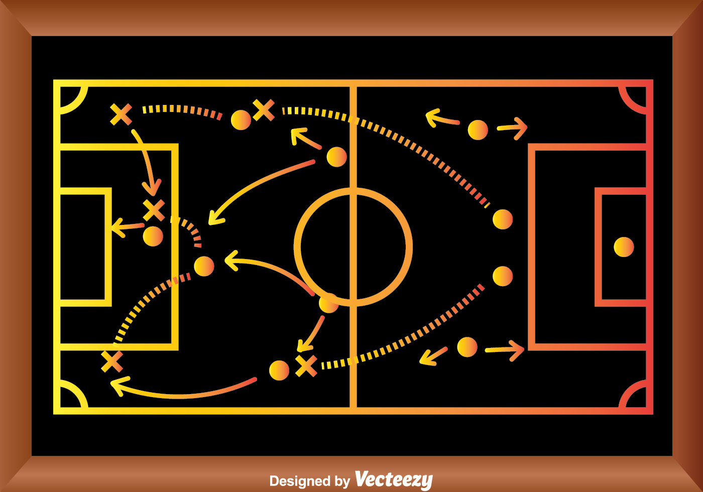 Soccer Game Strategy Playbook 113775 Vector Art at Vecteezy Soccer Game Strategy Playbook 113775 Vector Art at Vecteezy