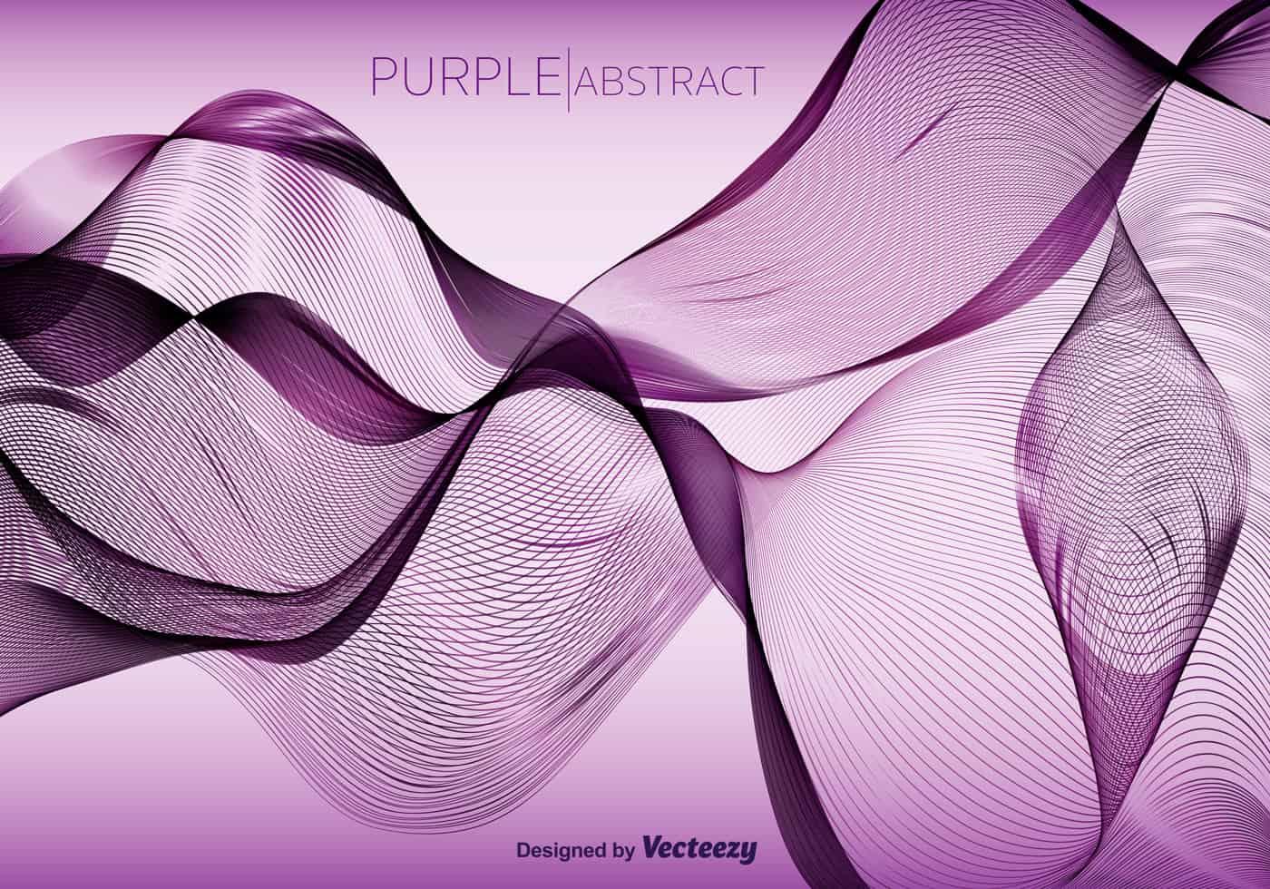 Purple Abstract Vector Wave Background 114007 Vector Art at Vecteezy