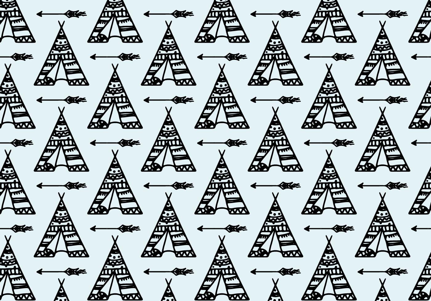 Free Vector Tipi Pattern 114310 Vector Art at Vecteezy