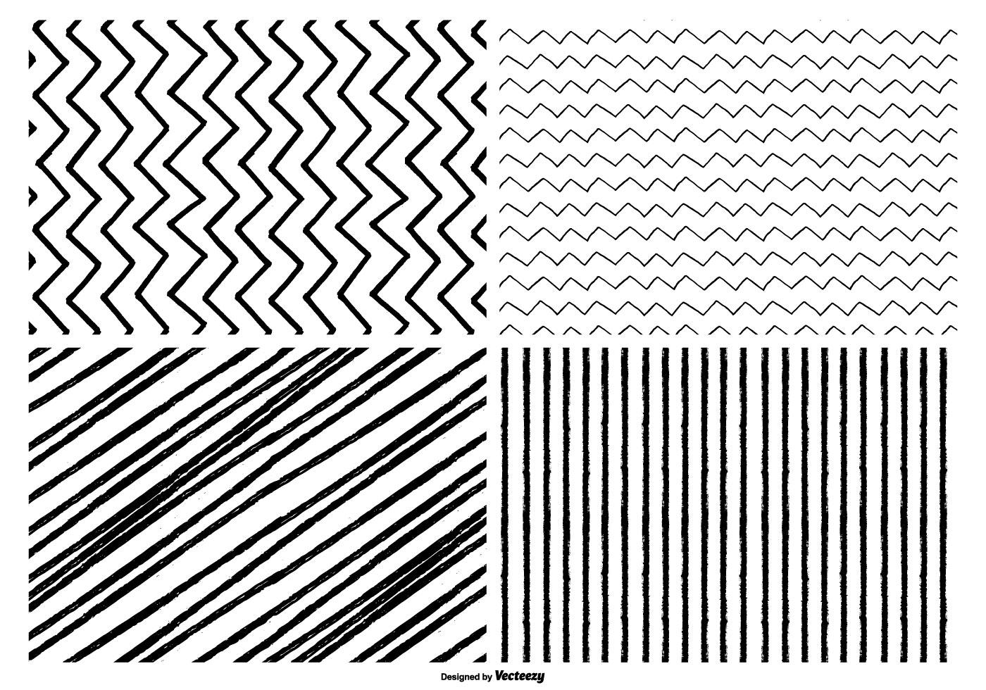 Hand Drawn Style Seamless Patterns 114941 Vector Art at Vecteezy
