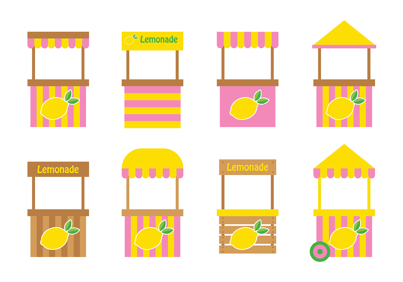 Lemonade Stand Design Vector 114959 Vector Art at Vecteezy Lemonade Stand Design Vector 114959 Vector Art at Vecteezy