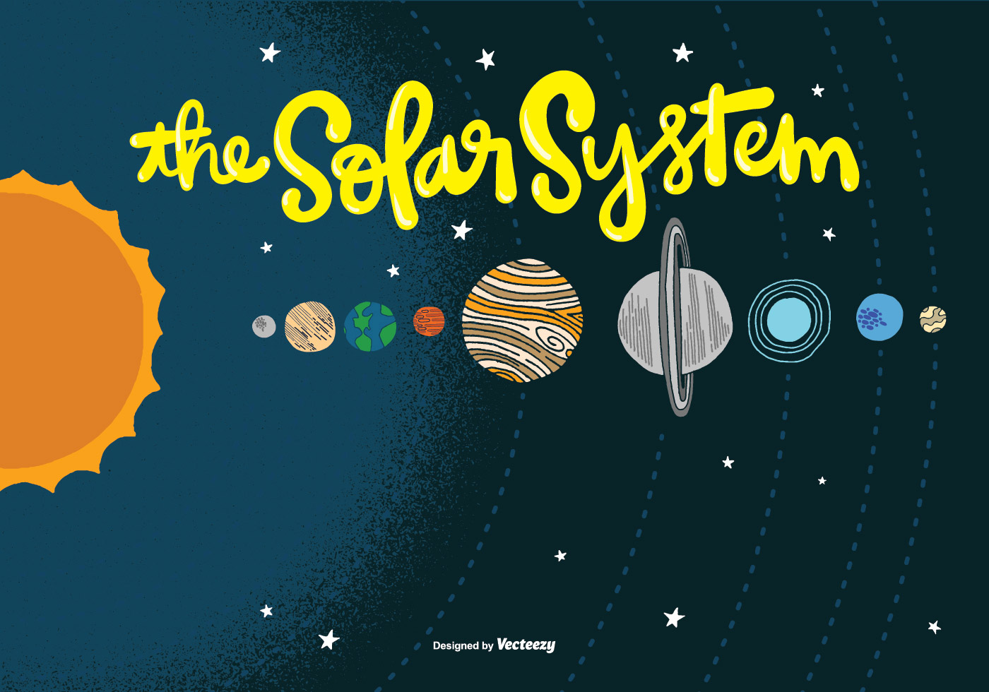 Solar System Vector 116716 Vector Art at Vecteezy
