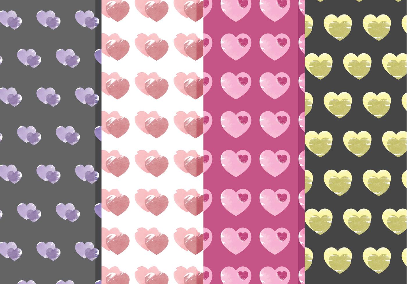 Vector Heart Patterns 117250 Vector Art at Vecteezy