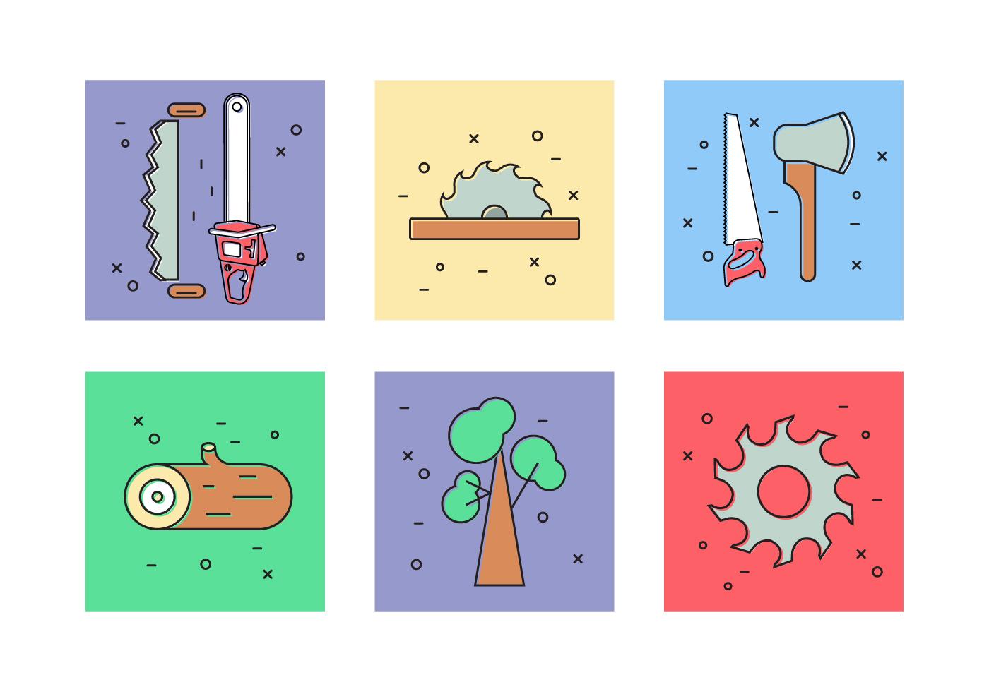 Logging in Vector 117549 Vector Art at Vecteezy