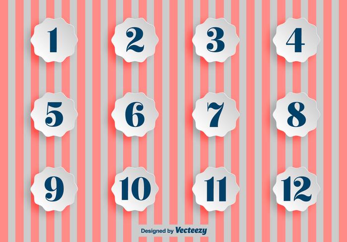 Vector Paper Bullet Points With Numbers 117753 Vector Art at Vecteezy Vector Paper Bullet Points With Numbers 117753 Vector Art at Vecteezy