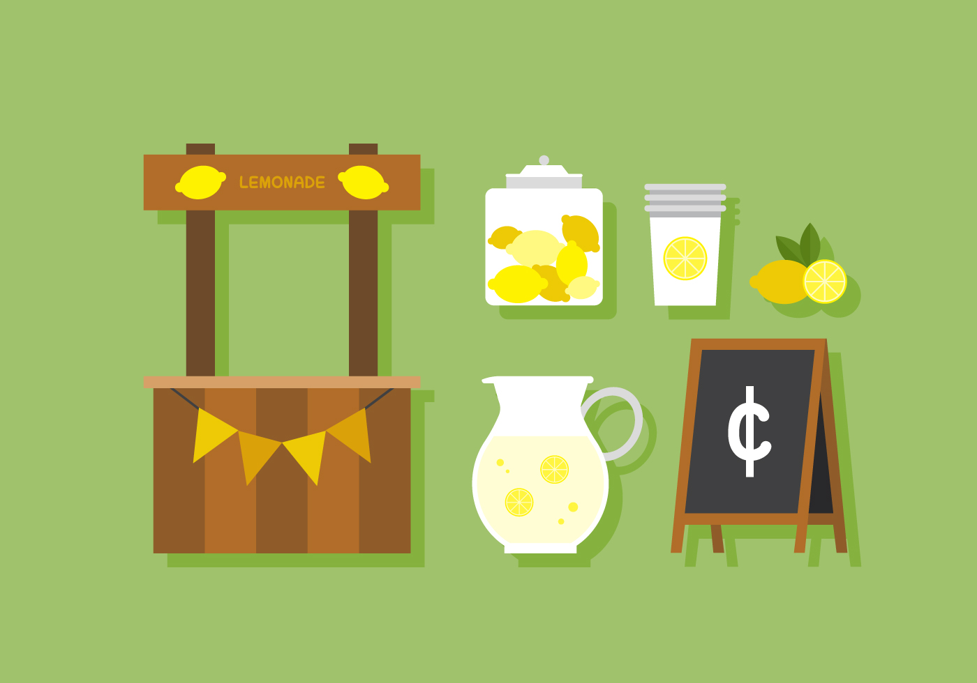 Vector Lemonade Stand - Download Free Vector Art, Stock Graphics & Images Vector Lemonade Stand - Download Free Vector Art, Stock Graphics & Images