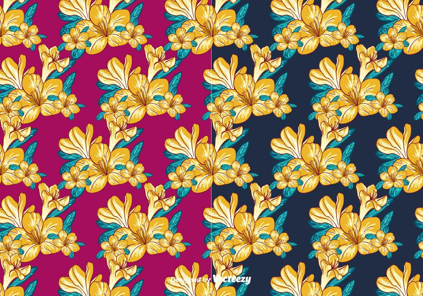 Floral Pattern Vector 118644 Vector Art at Vecteezy