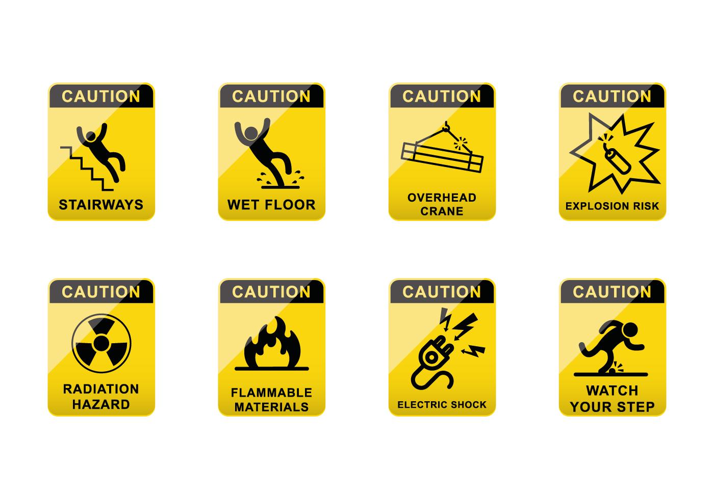 Free Caution Sign Vector 119471 Vector Art at Vecteezy