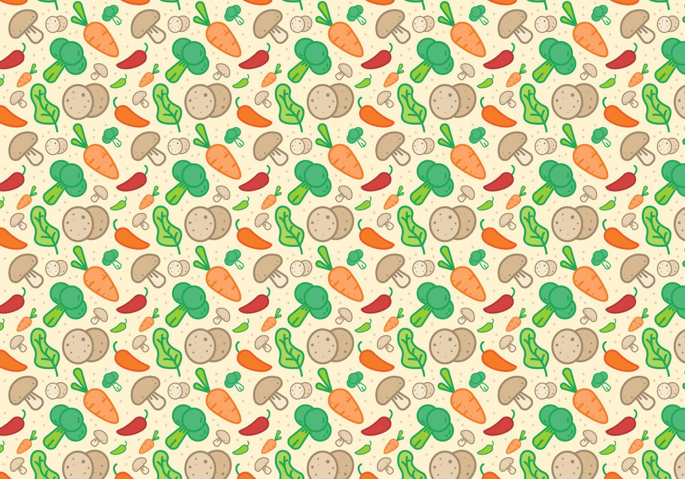 Vegetables Pattern Vector 119839 Vector Art at Vecteezy