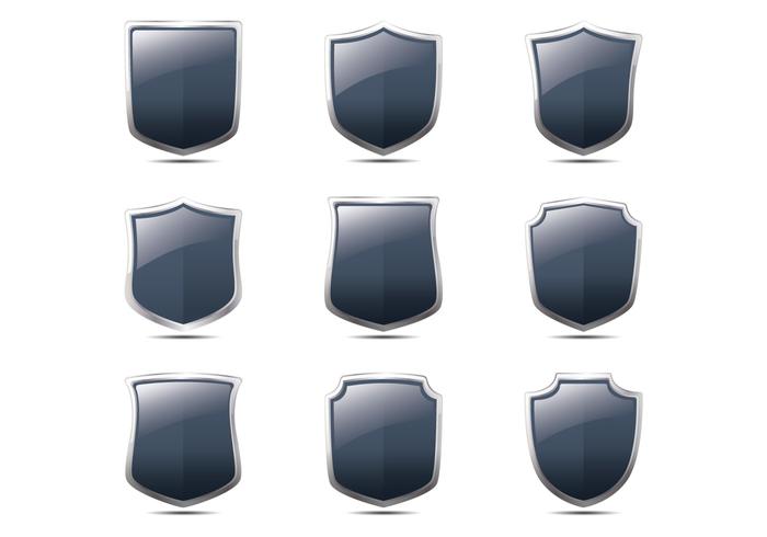 Realistic Blason Shield Shape Vectors 120294 Vector Art At Vecteezy