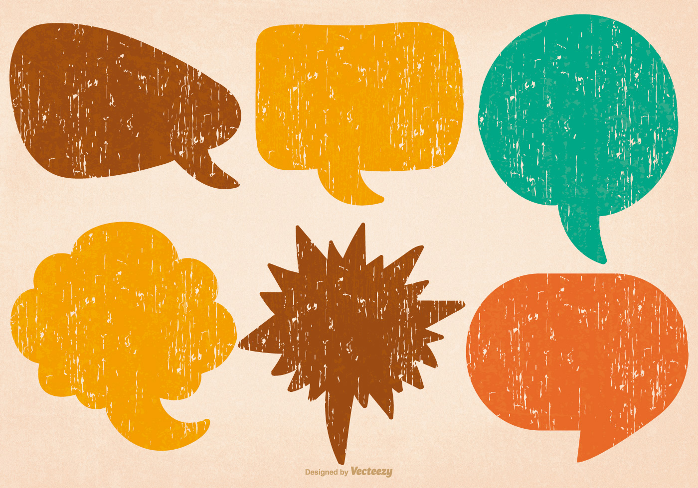 Retro Speech Bubble Vector Art, Icons, and Graphics for Free Download