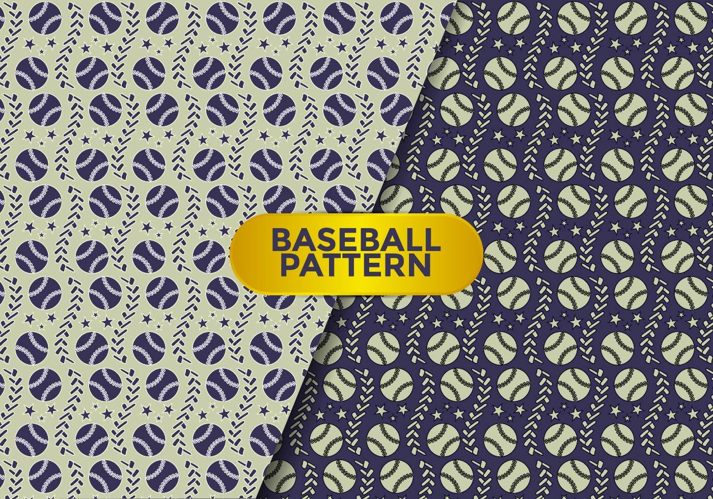 Baseball Pattern Vector 121348 Vector Art at Vecteezy