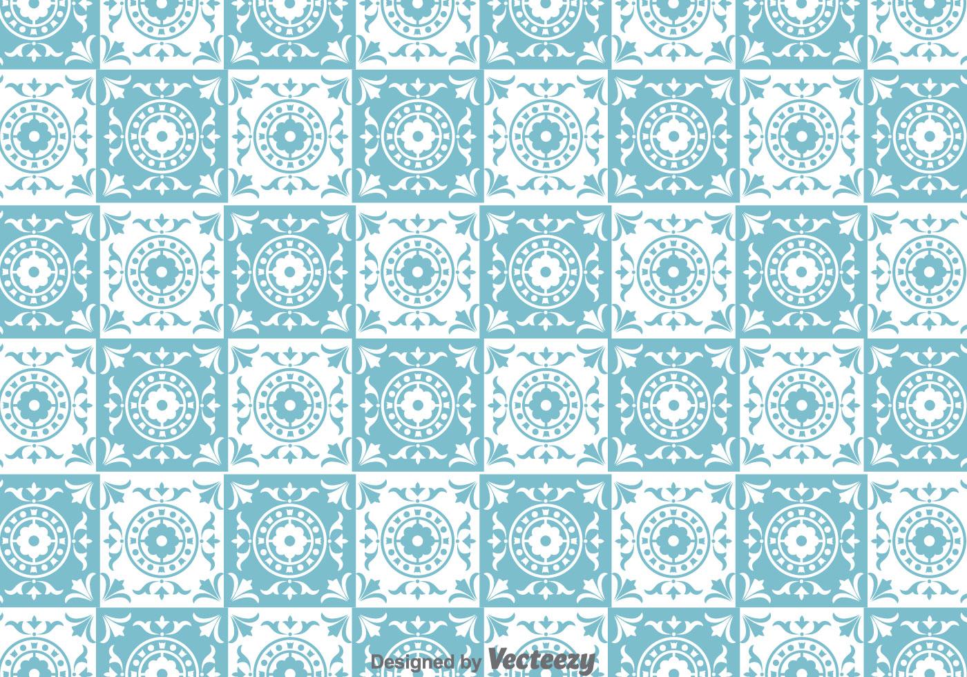 Traditional Tiles Pattern Vector 121745 Vector Art at Vecteezy