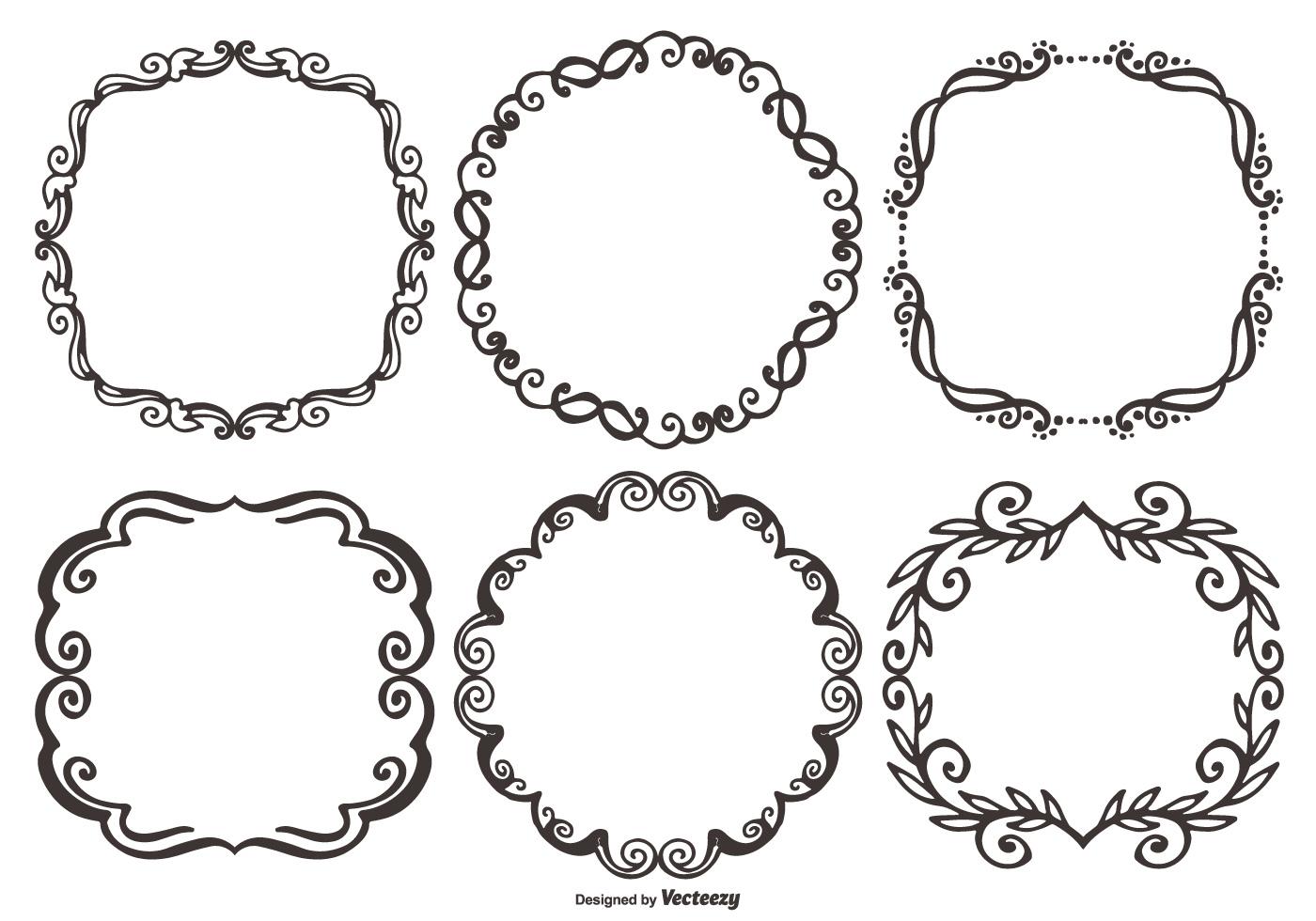 Decorative Vector Frames 122081 Vector Art at Vecteezy