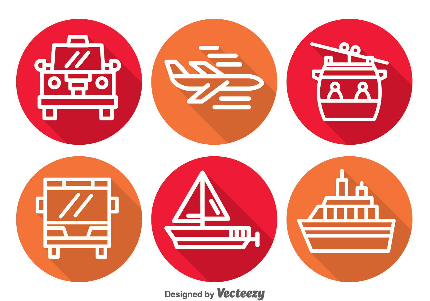 Transportation Long Shadow Icons 122644 Vector Art at Vecteezy Transportation Long Shadow Icons 122644 Vector Art at Vecteezy
