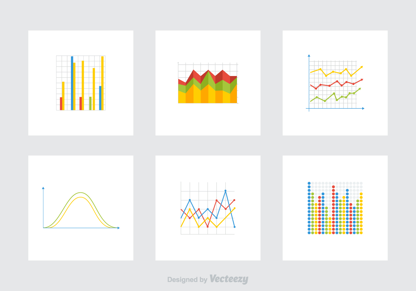 Graphs Vector Icons 123338 Vector Art at Vecteezy