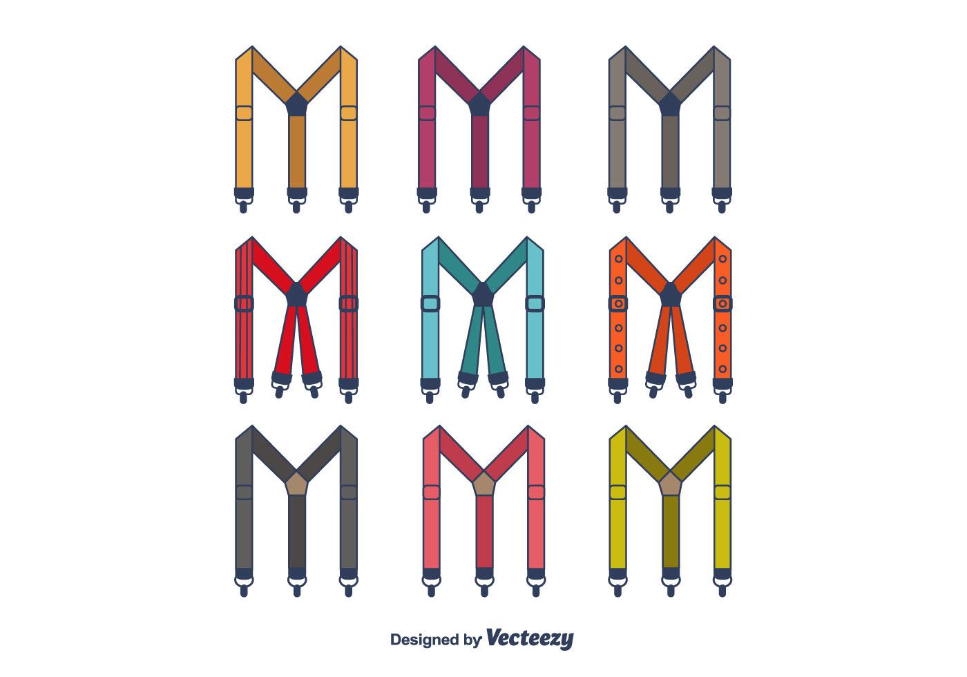 Free Suspenders Vector 123416 Vector Art at Vecteezy