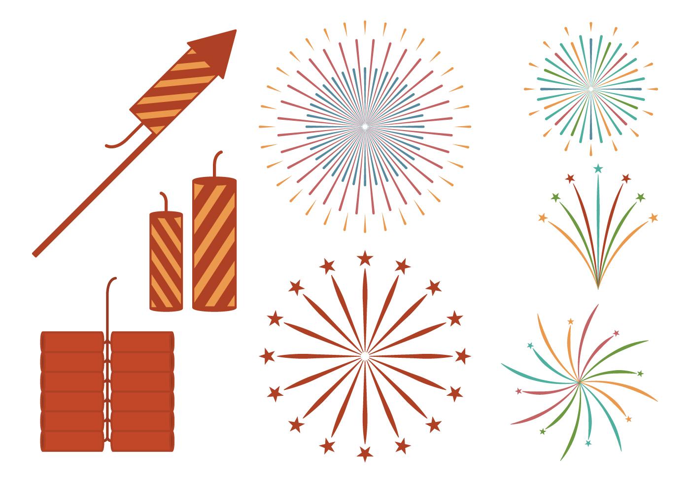 Firecracker Set 124086 Vector Art at Vecteezy