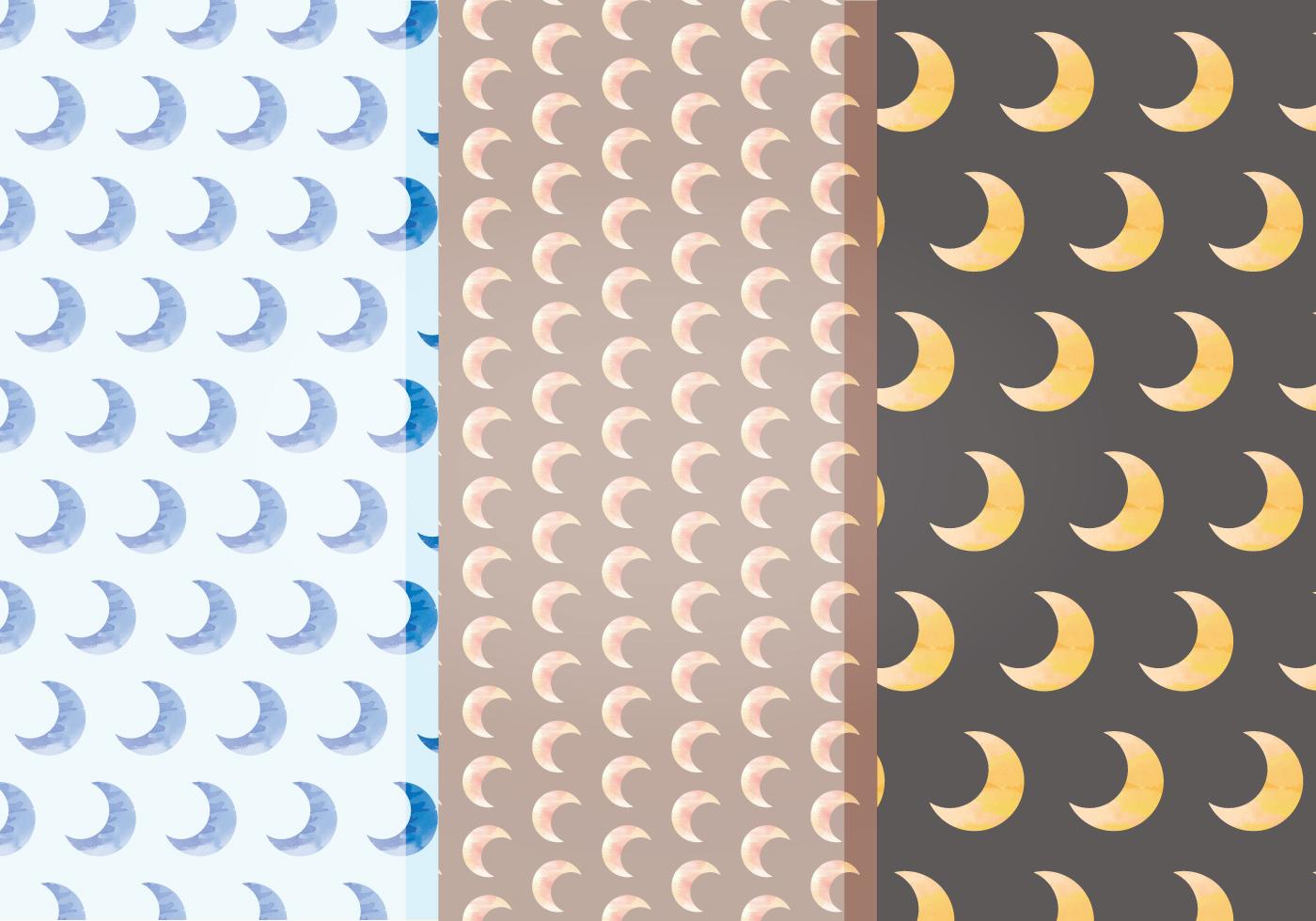 Vector Moon Patterns 124272 Vector Art at Vecteezy
