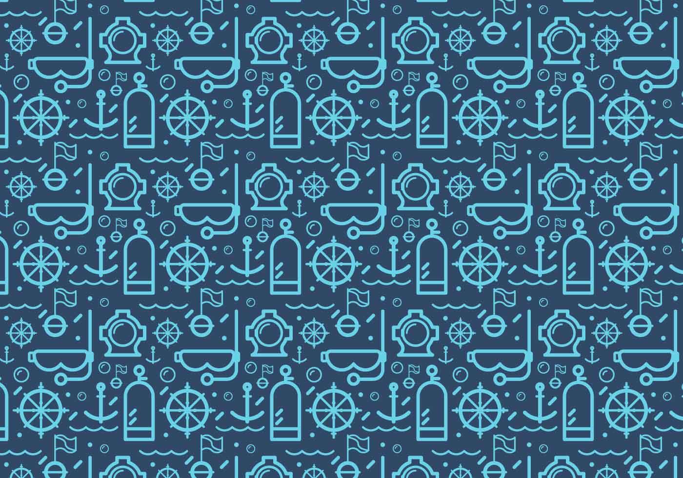 Free Diving Elements Vector 124663 Vector Art at Vecteezy