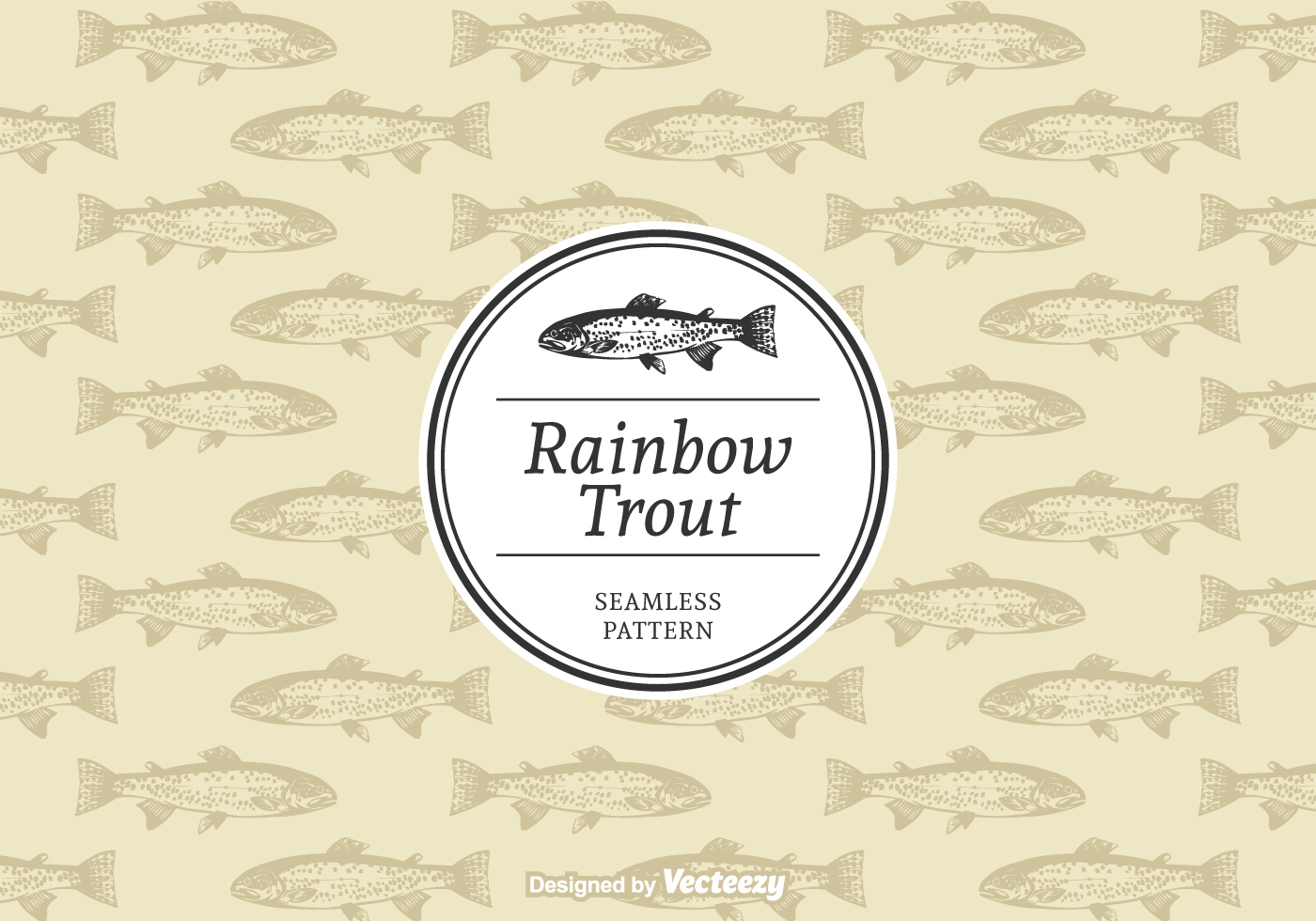 Free Rainbow Trout Vector Pattern 125112 Vector Art at Vecteezy