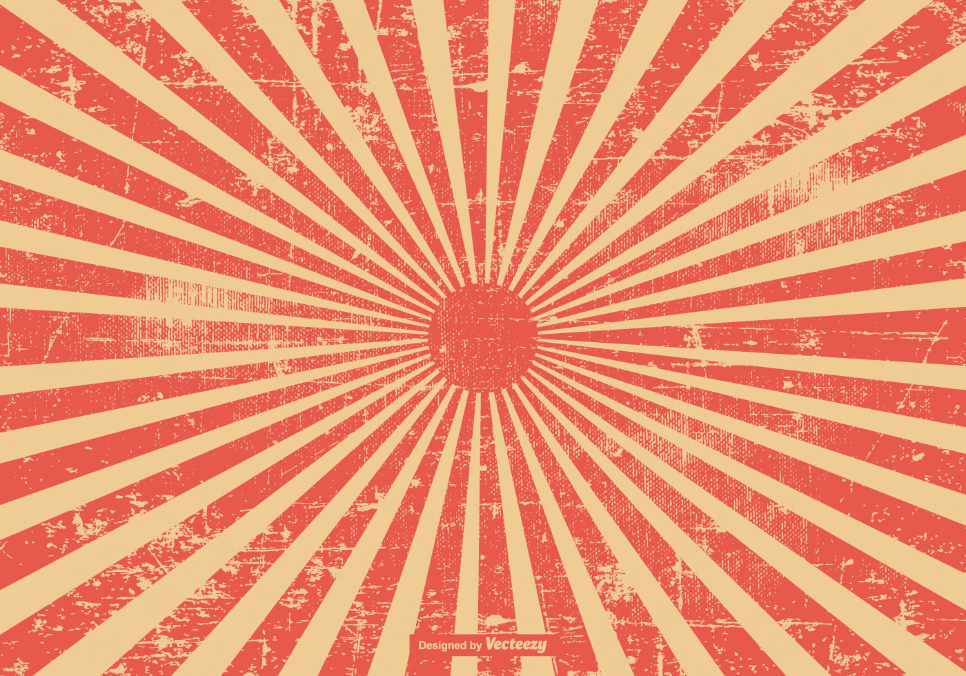Red Grunge Style Sunburst Background 125329 Vector Art At Vecteezy