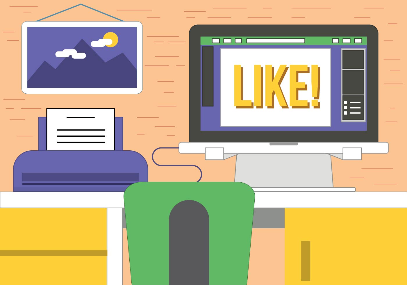 Free Vector Workspace 125426 Vector Art at Vecteezy