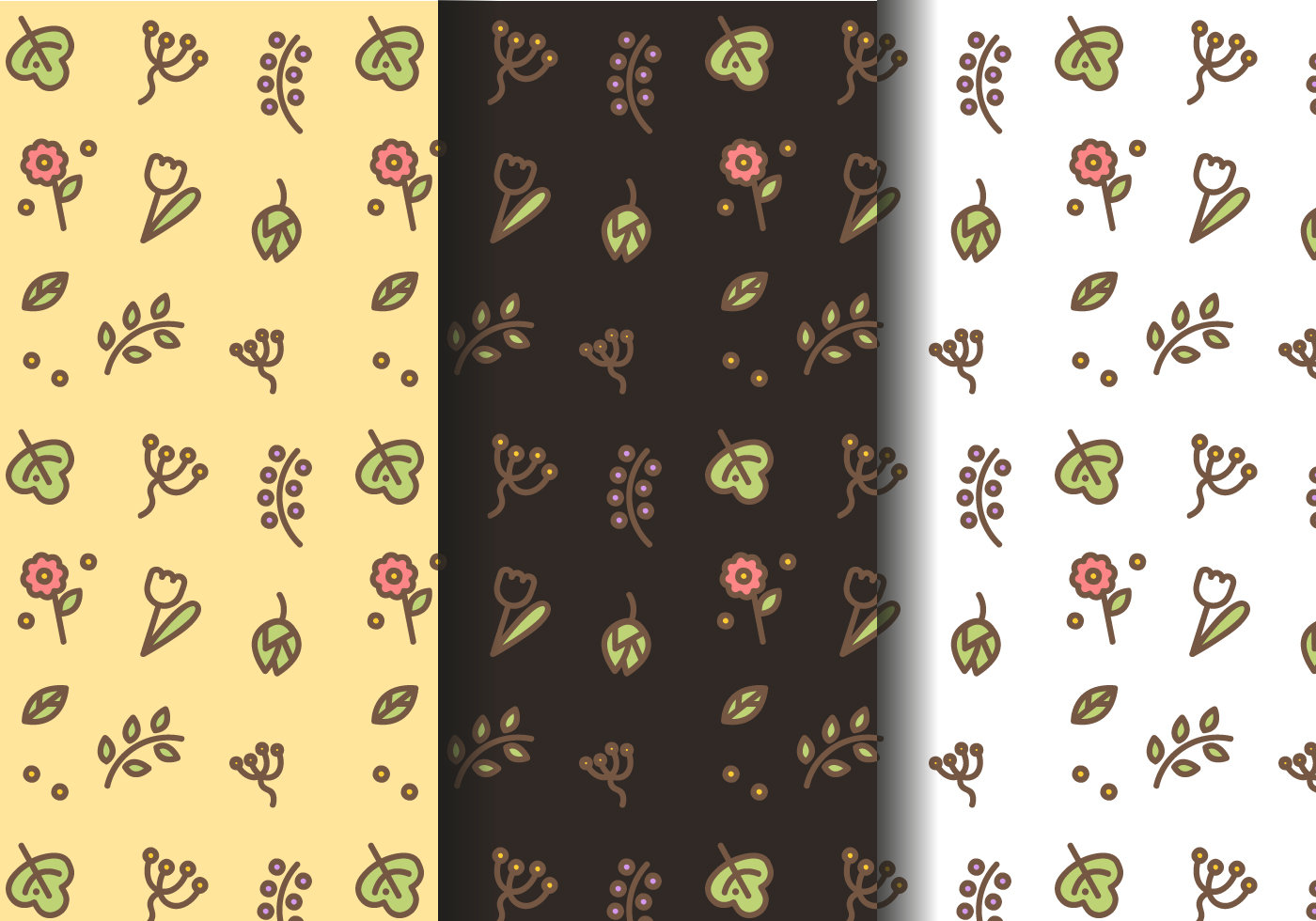 Free Nature Pattern Vector 125481 Vector Art at Vecteezy