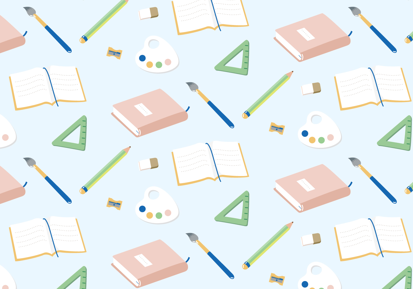 School Tool Pattern Vector 126080 Vector Art at Vecteezy