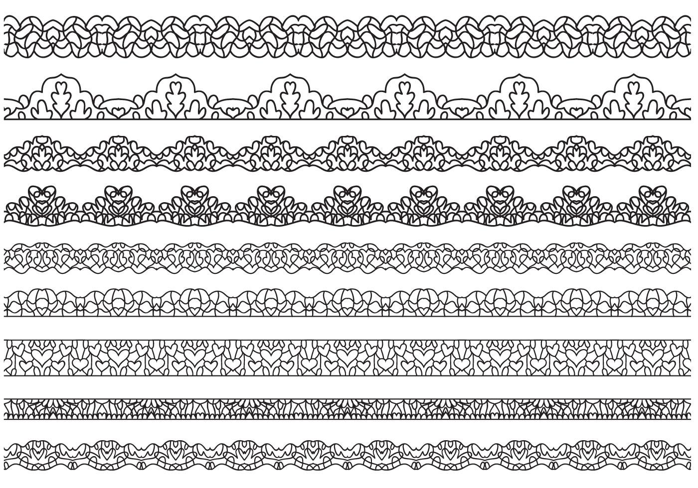 Free Lace Vectors 126633 Vector Art at Vecteezy